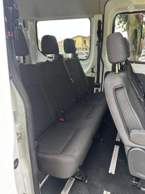 White Ford Transit 2018 in Taurage, with an engine capacity of 2.00 L and mileage of 232 thousand km for 13500 €, photo 23 on AUTOMOTO.COM.LV