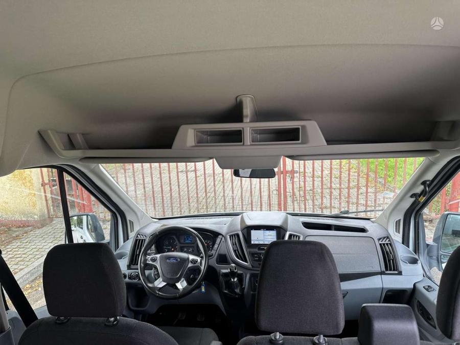 White Ford Transit 2018 in Taurage, with an engine capacity of 2.00 L and mileage of 232 thousand km for 13500 €, photo 25 on AUTOMOTO.COM.LV