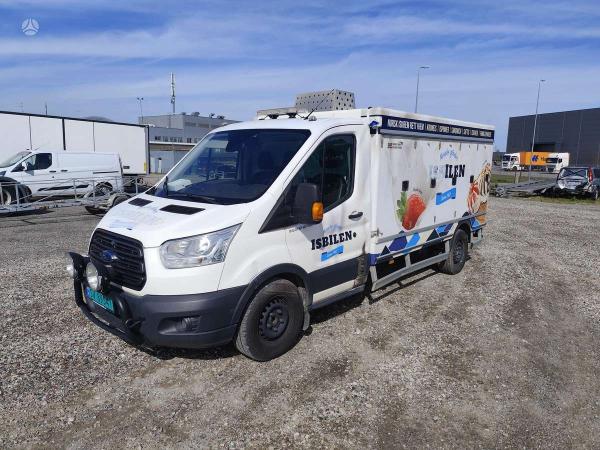 White Ford Transit 2018 in Klaipeda, with an engine capacity of 2.00 L and mileage of 243 thousand km for 10900 €, photo 11 on AUTOMOTO.COM.LV
