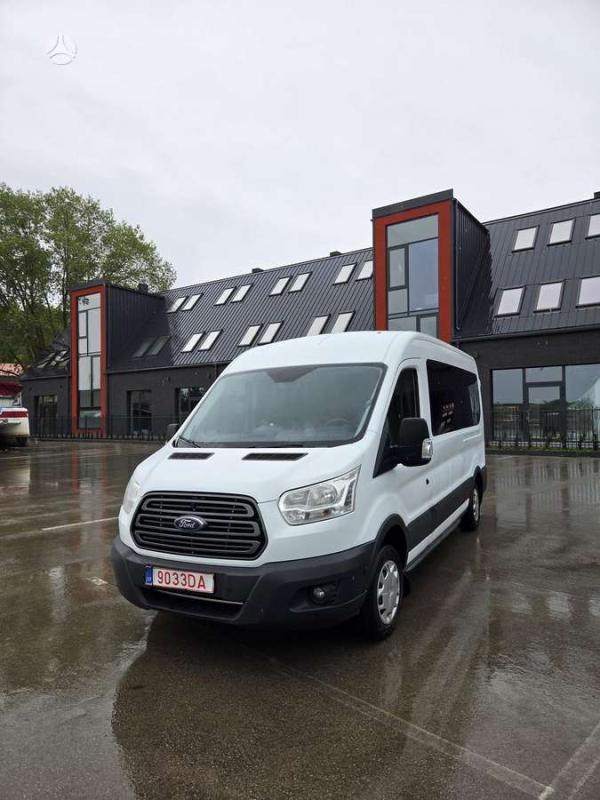 White Ford Transit 2018 in Klaipeda, with an engine capacity of 2.00 L and mileage of 298 thousand km for 7800 €, photo 1 on AUTOMOTO.COM.LV