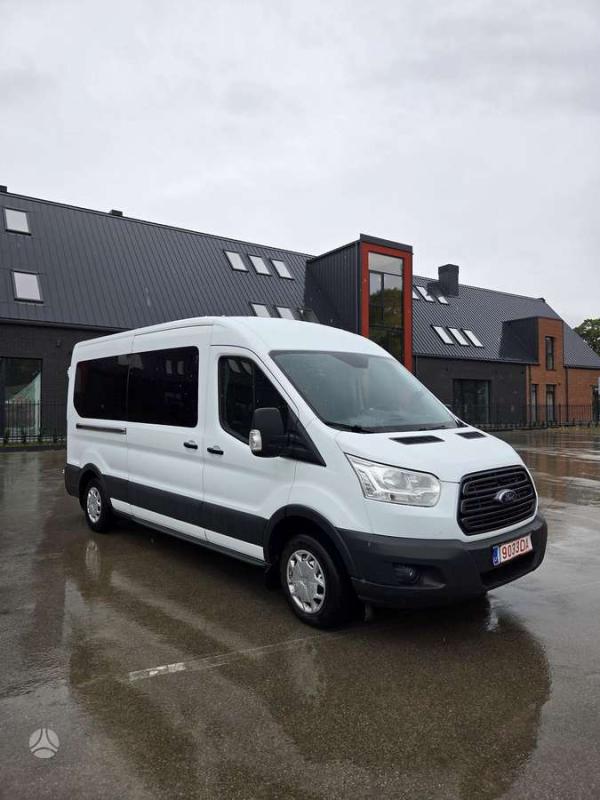 White Ford Transit 2018 in Klaipeda, with an engine capacity of 2.00 L and mileage of 298 thousand km for 7800 €, photo 3 on AUTOMOTO.COM.LV