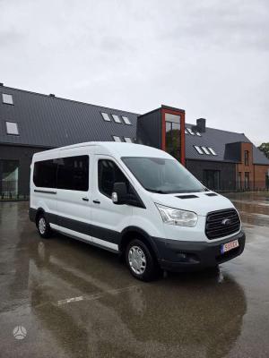 White Ford Transit 2018 in Klaipeda, with an engine capacity of 2.00 L and mileage of 298 thousand km for 7800 €, photo 3 on AUTOMOTO.COM.LV