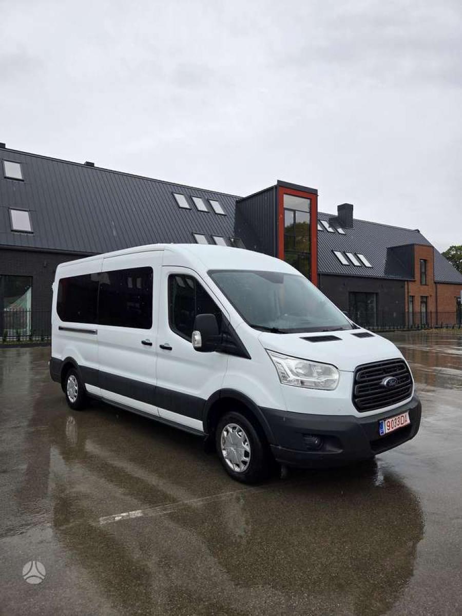 White Ford Transit 2018 in Klaipeda, with an engine capacity of 2.00 L and mileage of 298 thousand km for 7800 €, photo 3 on AUTOMOTO.COM.LV