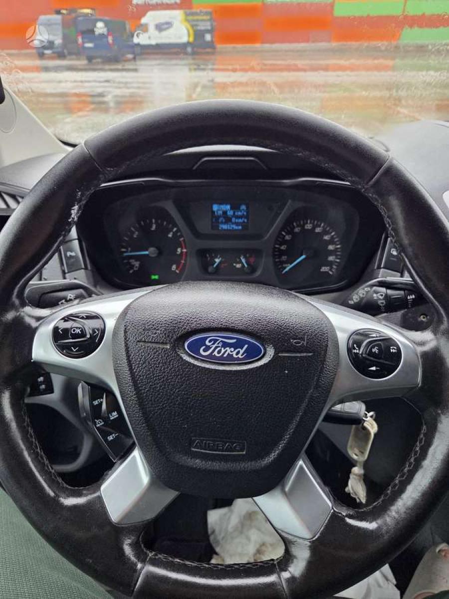 White Ford Transit 2018 in Klaipeda, with an engine capacity of 2.00 L and mileage of 298 thousand km for 7800 €, photo 16 on AUTOMOTO.COM.LV