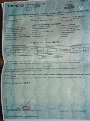 Белый Форд Транзит 2018 в Вильнюс, объемом двигателя 2.00 л и пробегом 217 тыс. км за 11500 €, фото 11 на AUTOMOTO.COM.LV