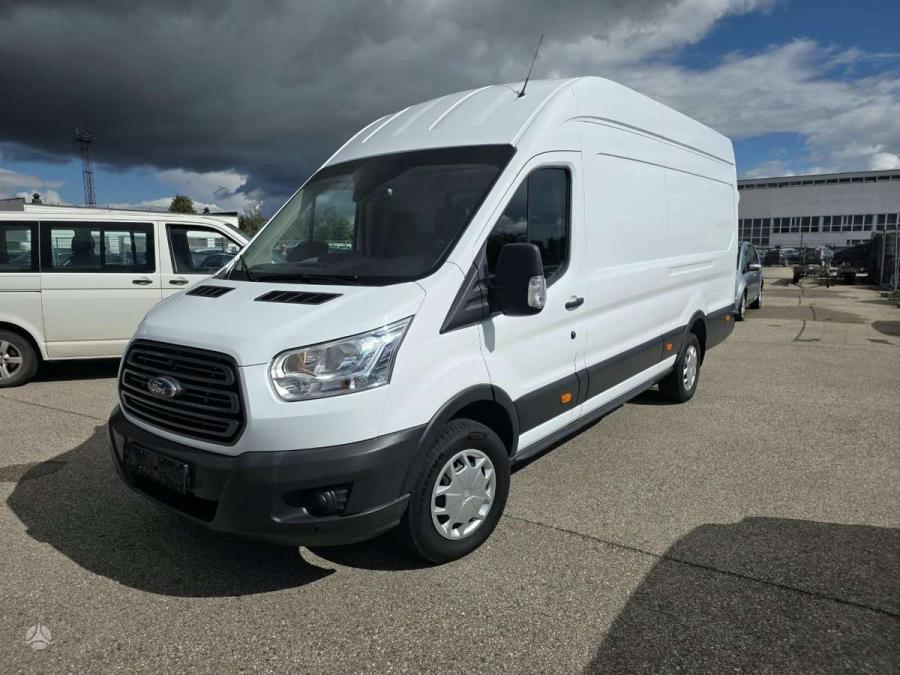 White Ford Transit 2018 in Marijampole, with an engine capacity of 2.00 L and mileage of 182 thousand km for 9850 €, photo 1 on AUTOMOTO.COM.LV
