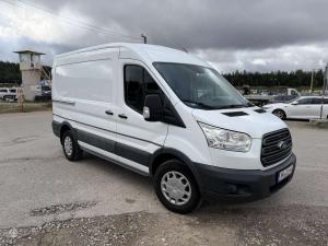 Balts Ford Transit 2018 Viļņa, ar dzinēja tilpumu 2.00 L un nobraukumu 134 tūkst. km par 9500 €, foto  vietnē AUTOMOTO.COM.LV
