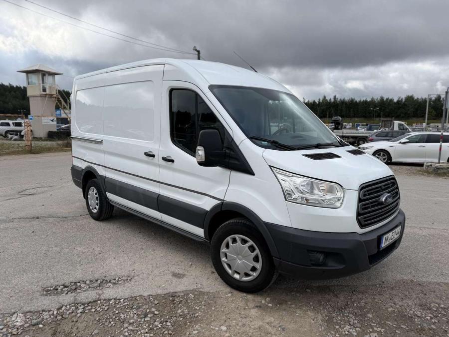 Balts Ford Transit 2018 Viļņa, ar dzinēja tilpumu 2.00 L un nobraukumu 134 tūkst. km par 9500 €, foto 1 vietnē AUTOMOTO.COM.LV