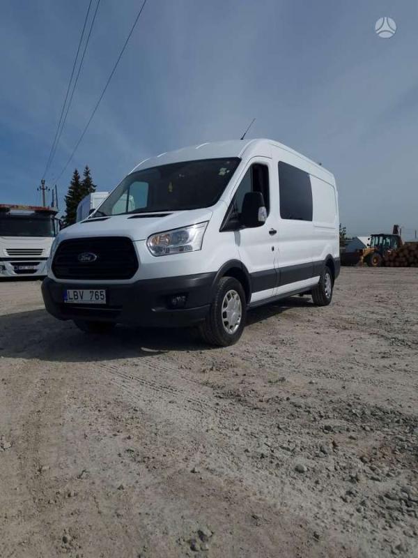 Balts Ford Transit 2019 Kauņa, ar dzinēja tilpumu 2.00 L un nobraukumu 639 tūkst. km par 10500 €, foto 1 vietnē AUTOMOTO.COM.LV