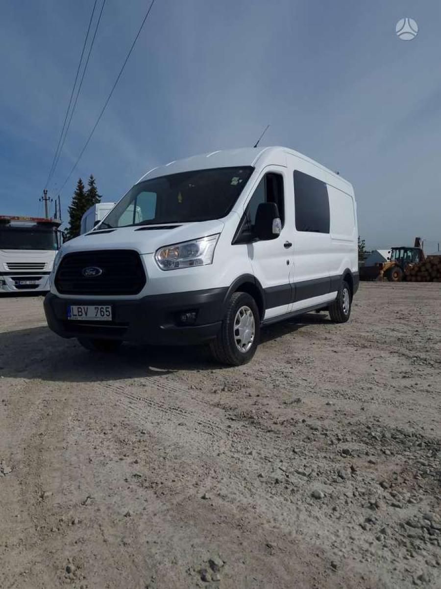White Ford Transit 2019 in Kaunas, with an engine capacity of 2.00 L and mileage of 639 thousand km for 10500 €, photo 1 on AUTOMOTO.COM.LV