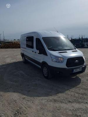 White Ford Transit 2019 in Kaunas, with an engine capacity of 2.00 L and mileage of 639 thousand km for 10500 €, photo 3 on AUTOMOTO.COM.LV