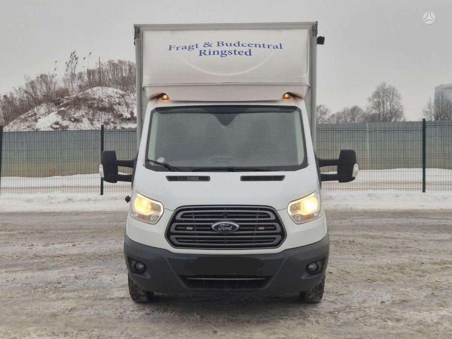 White Ford Transit 2019 in Taurage, with an engine capacity of 2.00 L and mileage of 320 thousand km for 10900 €, photo 3 on AUTOMOTO.COM.LV