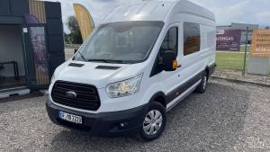 Balts Ford Transit 2019 Marijampole, ar dzinēja tilpumu 2.00 L un nobraukumu 111 tūkst. km par 14350 €, foto  vietnē AUTOMOTO.COM.LV