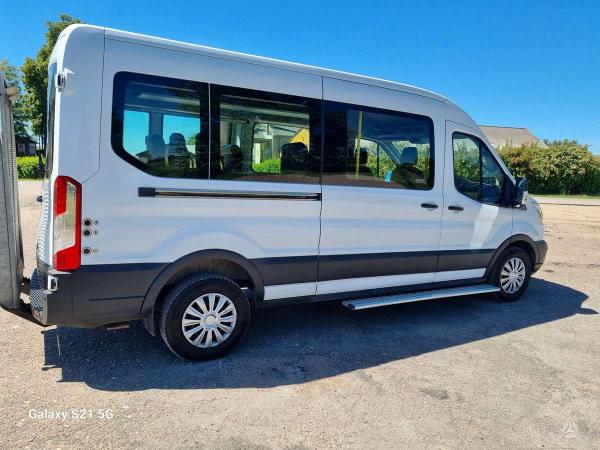 White Ford Transit 2019 in Taurage, with an engine capacity of 2.00 L and mileage of 290 thousand km for 9500 €, photo 5 on AUTOMOTO.COM.LV