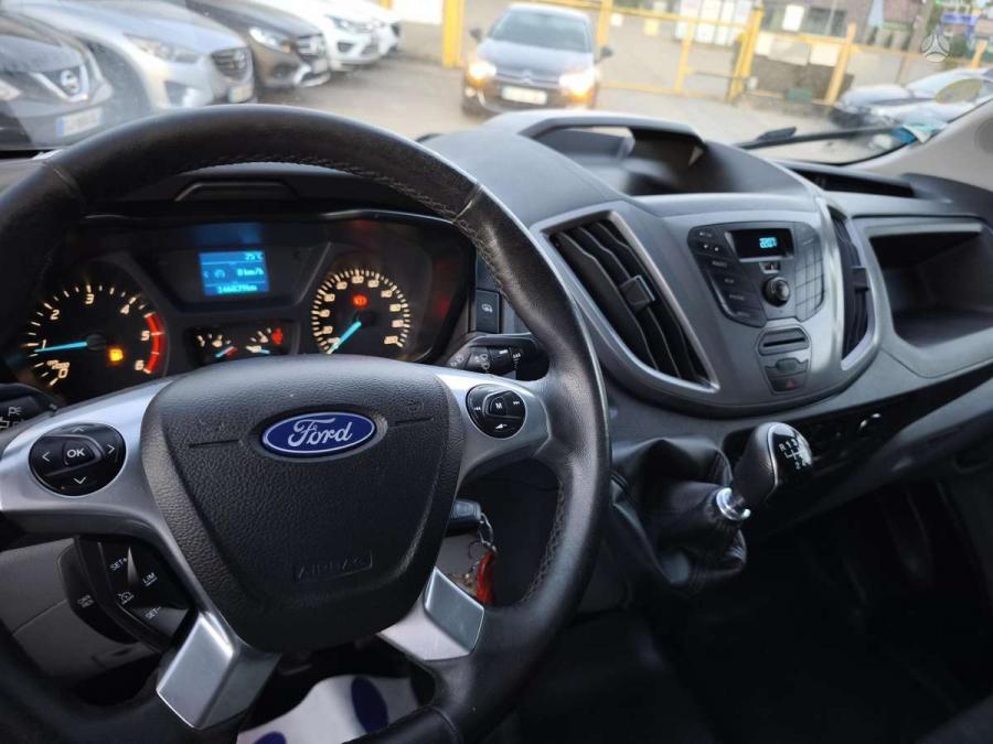 White Ford Transit 2019 in Taurage, with an engine capacity of 2.00 L and mileage of 146 thousand km for 12900 €, photo 9 on AUTOMOTO.COM.LV
