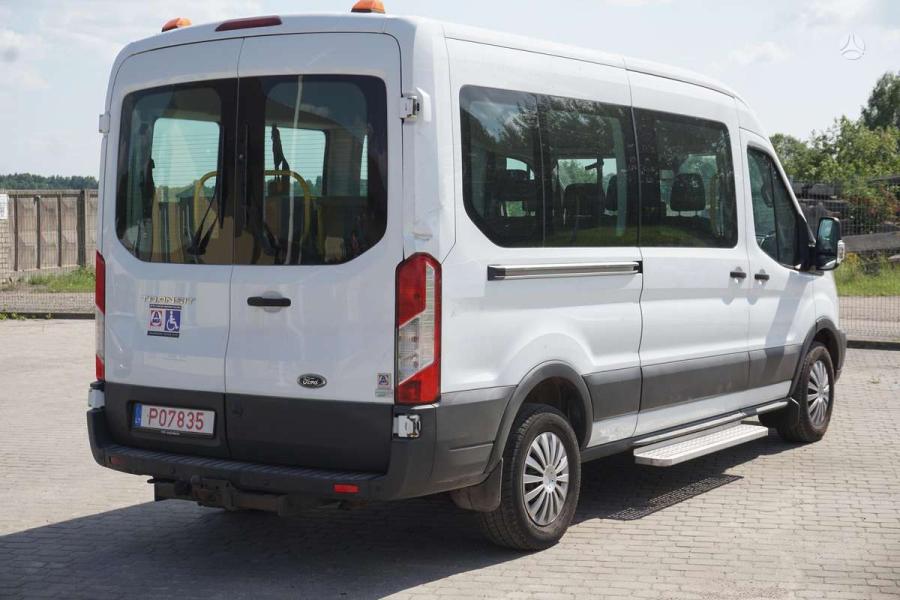 Balts Ford Transit 2019 Klaipėda, ar dzinēja tilpumu 2.00 L un nobraukumu 173 tūkst. km par 12900 €, foto 5 vietnē AUTOMOTO.COM.LV