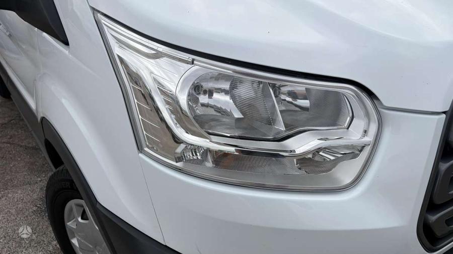 White Ford Transit 2019 in Marijampole, with an engine capacity of 2.00 L and mileage of 278 thousand km for 13900 €, photo 15 on AUTOMOTO.COM.LV