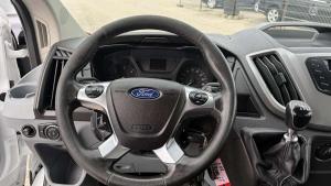 White Ford Transit 2019 in Marijampole, with an engine capacity of 2.00 L and mileage of 278 thousand km for 13900 €, photo 23 on AUTOMOTO.COM.LV