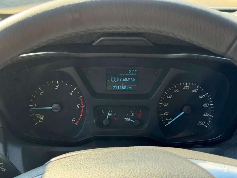 White Ford Transit 2019 in Kaunas, with an engine capacity of 2.00 L and mileage of 212 thousand km for 8107 €, photo 14 on AUTOMOTO.COM.LV
