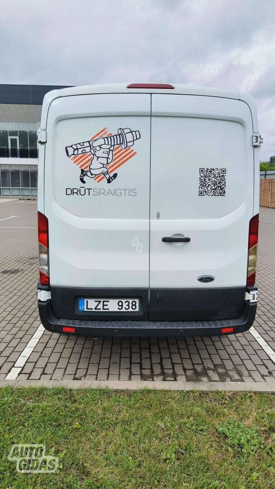 Balts Ford Transit 2019 Kauņa, ar dzinēja tilpumu 2.00 L un nobraukumu 225 tūkst. km par 11000 €, foto 4 vietnē AUTOMOTO.COM.LV