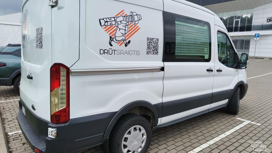 Balts Ford Transit 2019 Kauņa, ar dzinēja tilpumu 2.00 L un nobraukumu 225 tūkst. km par 11000 €, foto 7 vietnē AUTOMOTO.COM.LV