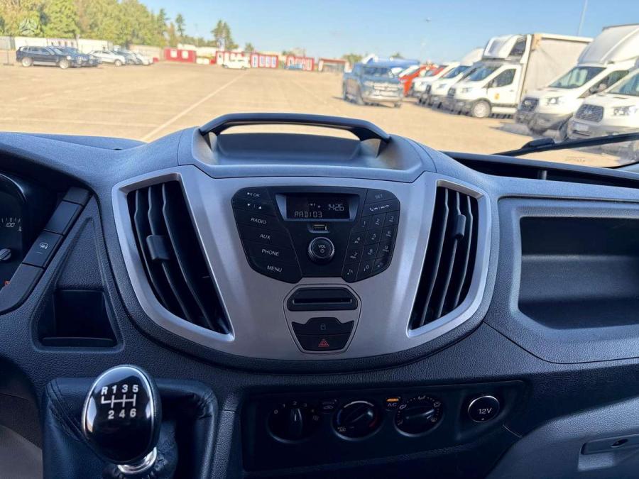 White Ford Transit 2019 in Vilnius, with an engine capacity of 2.00 L and mileage of 83 thousand km for 22900 €, photo 20 on AUTOMOTO.COM.LV