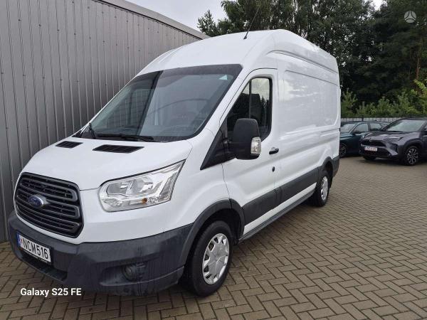 White Ford Transit 2019 in Taurage, with an engine capacity of 2.00 L and mileage of 157 thousand km for 11900 €, photo 1 on AUTOMOTO.COM.LV