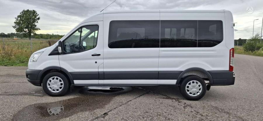 White Ford Transit 2019 in Marijampole, with an engine capacity of 2.00 L and mileage of 235 thousand km for 13200 €, photo 8 on AUTOMOTO.COM.LV