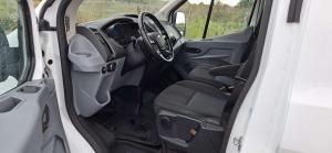 White Ford Transit 2019 in Marijampole, with an engine capacity of 2.00 L and mileage of 235 thousand km for 13200 €, photo 11 on AUTOMOTO.COM.LV