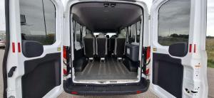 White Ford Transit 2019 in Marijampole, with an engine capacity of 2.00 L and mileage of 235 thousand km for 13200 €, photo 16 on AUTOMOTO.COM.LV