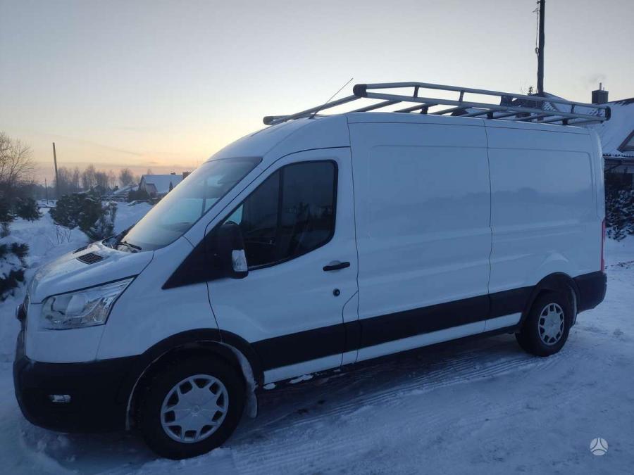 White Ford Transit 2020 in Siauliai, with an engine capacity of 2.00 L and mileage of 180000 thousand km for 12900 €, photo 1 on AUTOMOTO.COM.LV