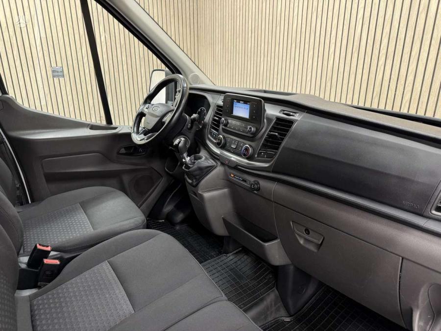 White Ford Transit 2020 in Marijampole, with an engine capacity of 2.00 L and mileage of 224 thousand km for 12850 €, photo 21 on AUTOMOTO.COM.LV