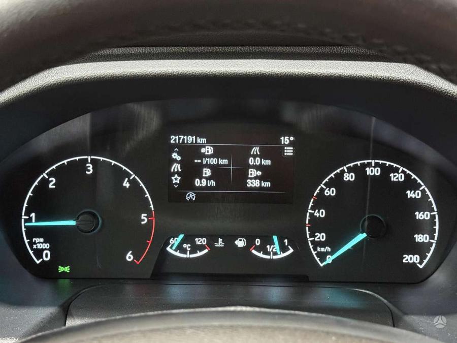White Ford Transit 2020 in Marijampole, with an engine capacity of 2.00 L and mileage of 217 thousand km for 13900 €, photo 17 on AUTOMOTO.COM.LV