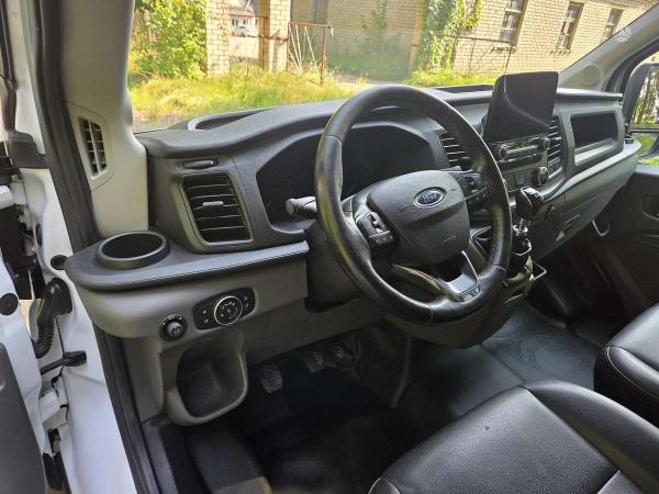 White Ford Transit 2020 in Utena, with an engine capacity of 2.00 L and mileage of 159 thousand km for 9550 €, photo 10 on AUTOMOTO.COM.LV