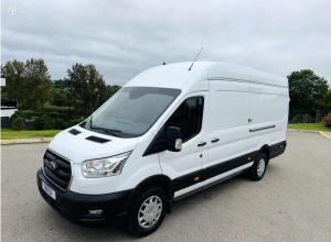White Ford Transit 2020 in Taurage, with an engine capacity of 2.00 L and mileage of 90 thousand km for 16900 €, photo 3 on AUTOMOTO.COM.LV