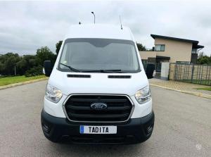 White Ford Transit 2020 in Taurage, with an engine capacity of 2.00 L and mileage of 90 thousand km for 16900 €, photo 4 on AUTOMOTO.COM.LV