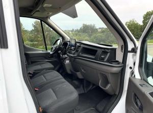 White Ford Transit 2020 in Taurage, with an engine capacity of 2.00 L and mileage of 90 thousand km for 16900 €, photo 18 on AUTOMOTO.COM.LV