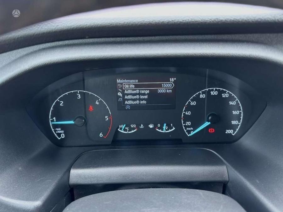 White Ford Transit 2020 in Taurage, with an engine capacity of 2.00 L and mileage of 90 thousand km for 16900 €, photo 22 on AUTOMOTO.COM.LV