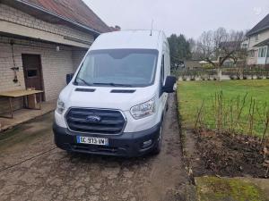 White Ford Transit 2021 in Kedainiai, with an engine capacity of 2.00 L and mileage of 187 thousand km for 16335 €, photo 5 on AUTOMOTO.COM.LV