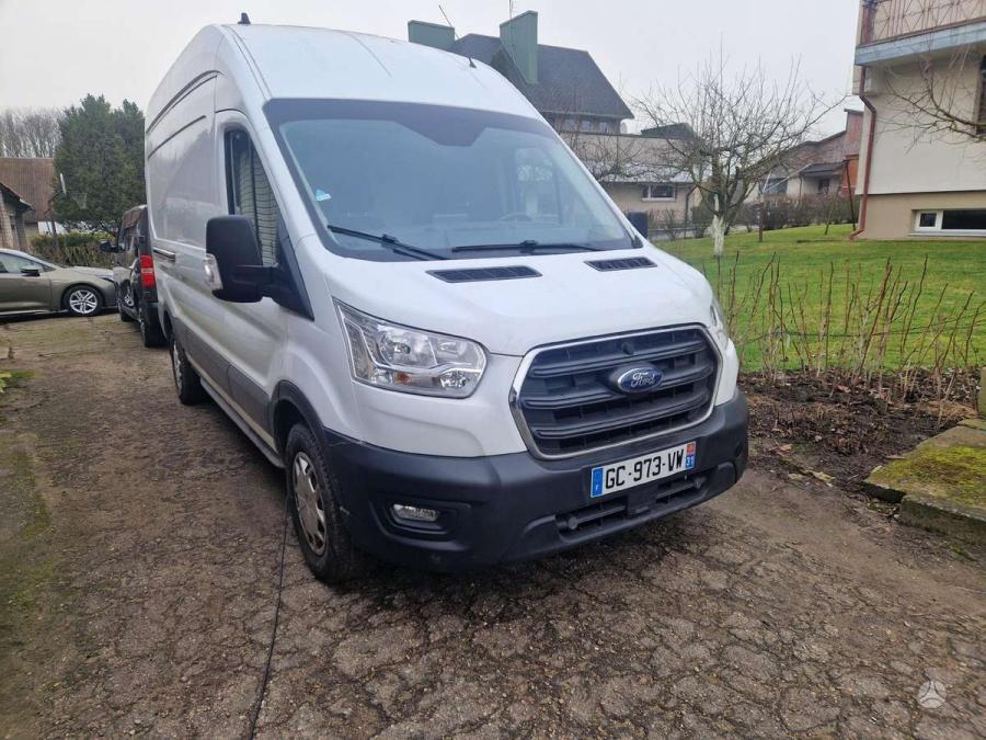 White Ford Transit 2021 in Kedainiai, with an engine capacity of 2.00 L and mileage of 187 thousand km for 16335 €, photo 7 on AUTOMOTO.COM.LV