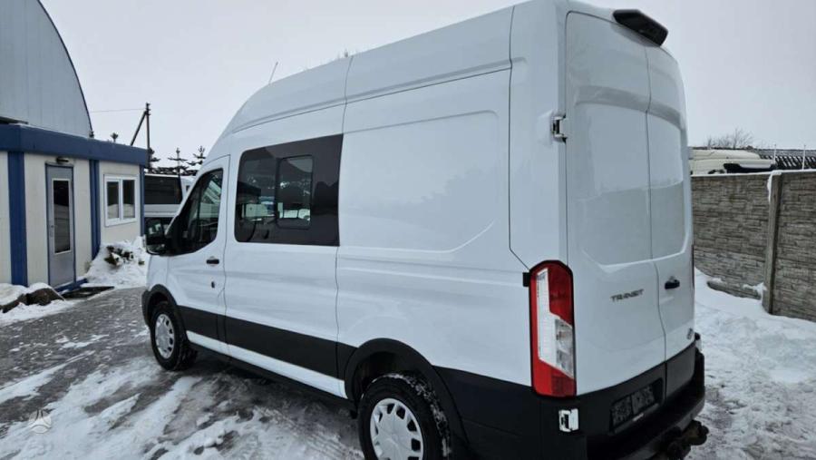 White Ford Transit 2021 in Marijampole, with an engine capacity of 2.00 L and mileage of 194 thousand km for 12700 €, photo 4 on AUTOMOTO.COM.LV