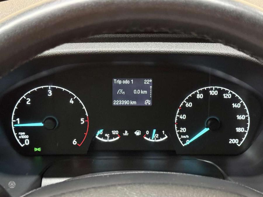 White Ford Transit 2021 in Marijampole, with an engine capacity of 2.00 L and mileage of 223 thousand km for 12200 €, photo 15 on AUTOMOTO.COM.LV