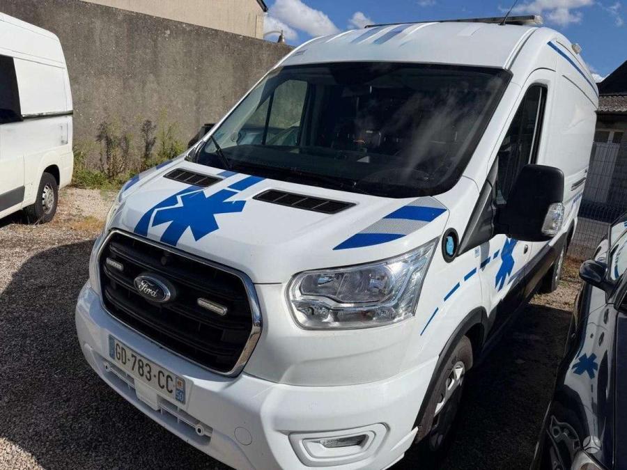 White Ford Transit 2021 in Taurage, with an engine capacity of 2.00 L and mileage of 205 thousand km for 8500 €, photo 1 on AUTOMOTO.COM.LV
