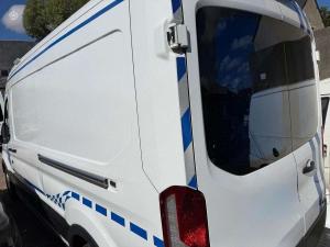 White Ford Transit 2021 in Taurage, with an engine capacity of 2.00 L and mileage of 205 thousand km for 8500 €, photo 4 on AUTOMOTO.COM.LV