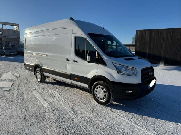 White Ford Transit 2022 in Kaunas, with an engine capacity of 2.00 L and mileage of 254 thousand km for 9850 €, photo 3 on AUTOMOTO.COM.LV