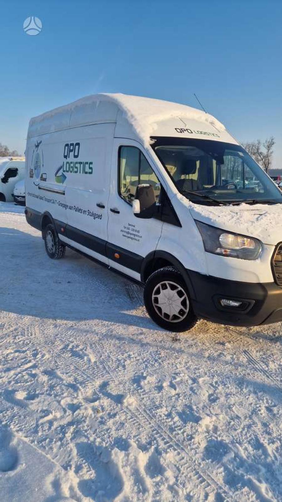White Ford Transit 2022 in Taurage, with an engine capacity of 2.00 L and mileage of 304 thousand km for 16000 €, photo 2 on AUTOMOTO.COM.LV