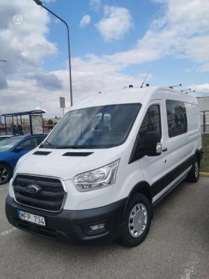 White Ford Transit 2022 in Vilnius, with an engine capacity of 2.00 L and mileage of 91 thousand km for 22000 €, photo 3 on AUTOMOTO.COM.LV