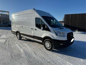 White Ford Transit 2022 in Kaunas, with an engine capacity of 2.00 L and mileage of 254 thousand km for 9400 €, photo 3 on AUTOMOTO.COM.LV