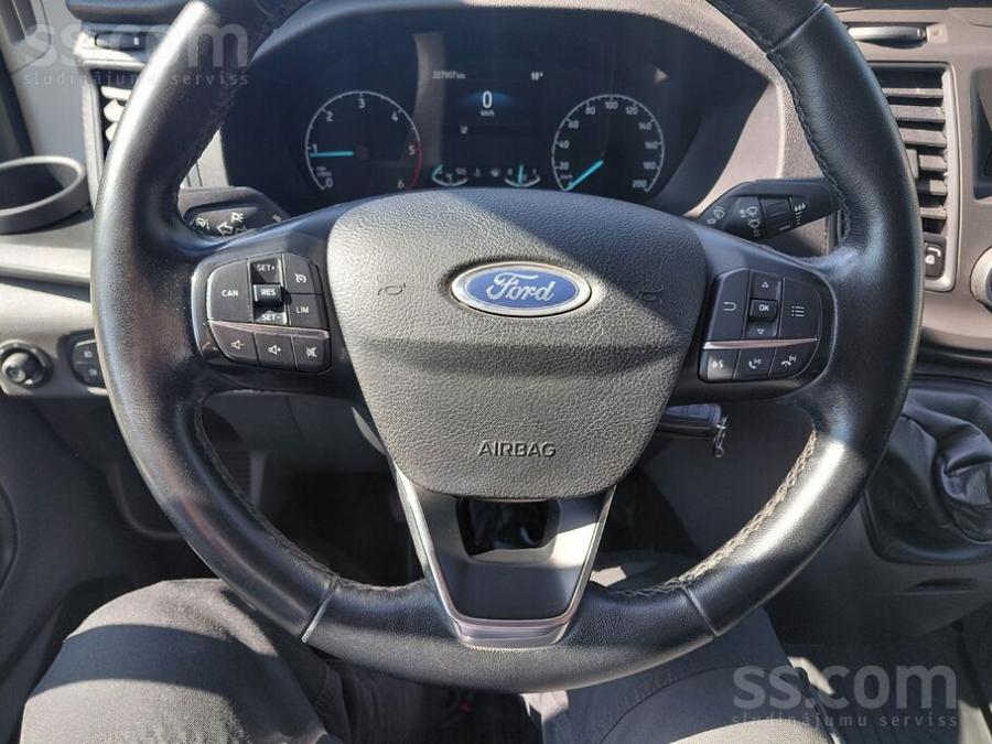 White Ford Transit 2022 in Valmiera, with an engine capacity of 2.00 L and mileage of 228 thousand km for 18150 €, photo 12 on AUTOMOTO.COM.LV