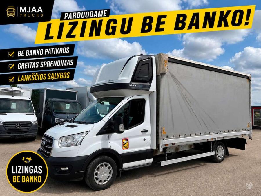 Balts Ford Transit 2022 Viļņa, ar dzinēja tilpumu 2.00 L un nobraukumu 265 tūkst. km par 19900 €, foto 1 vietnē AUTOMOTO.COM.LV